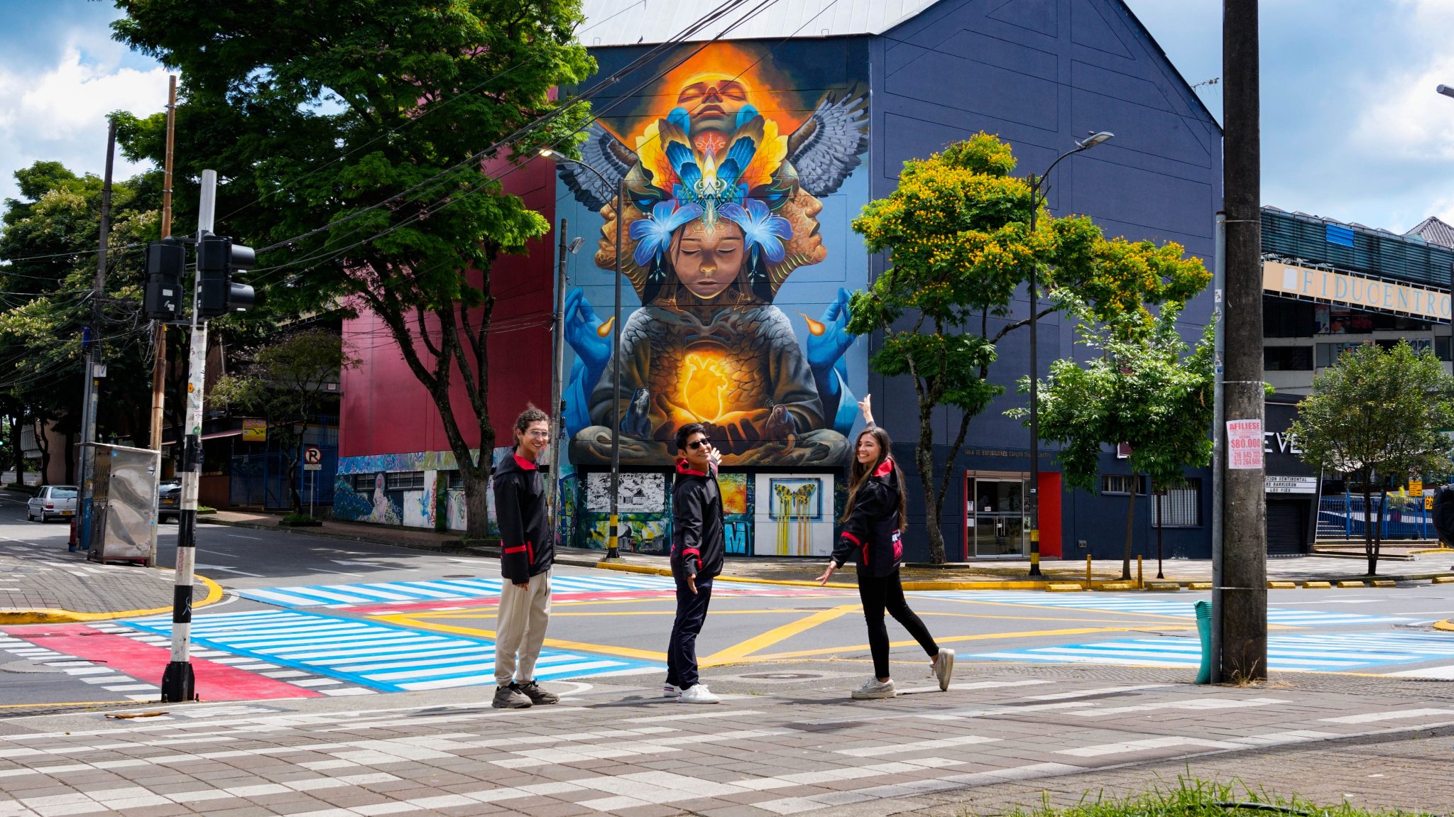 “Metáfora del Equilibrio”: el mejor mural del mundo lo tiene Pereira, y ...